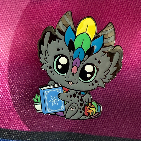 Zen 'Chibi'- Enamel Pin | Dragons and Beasties