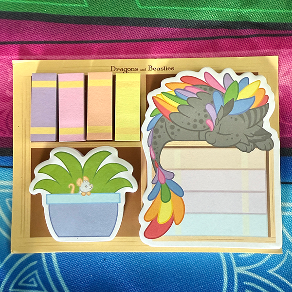 Zen Sticky Note Set | Dragons and Beasties